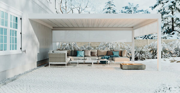 Pergole SKYVI do tarasu i ogrodu | Aluhaus | pergole aluminiowe